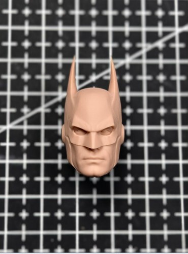 Unpainted 1:12 Batman Game Head Sculpt Model For 6'' Male Action Figure ...