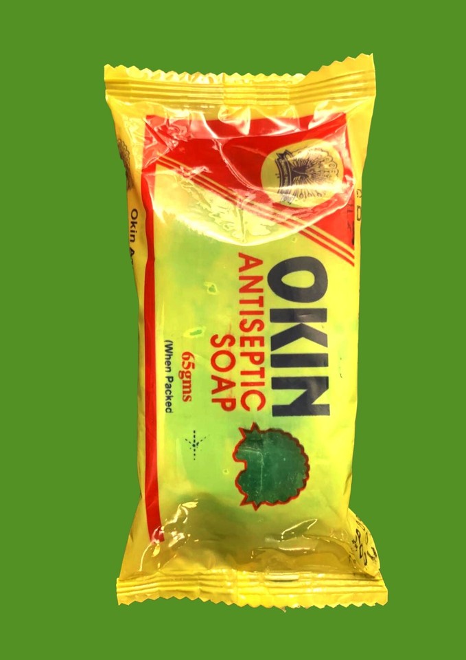 Okin Antiseptic Soap - Herbal Acne Treatment, Oil Control, and Odor ...