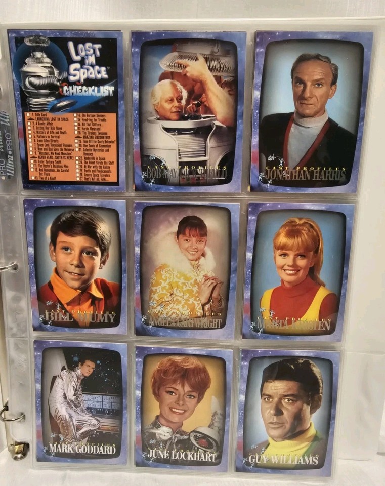 1997 ( LOST IN SPACE) TRADE CARDS SET And BINDER (72) | eBay
