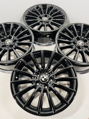2011-2016 OEM 18" BMW 528i 550i 530i 650i Factory Wheels Rims Set Black ...