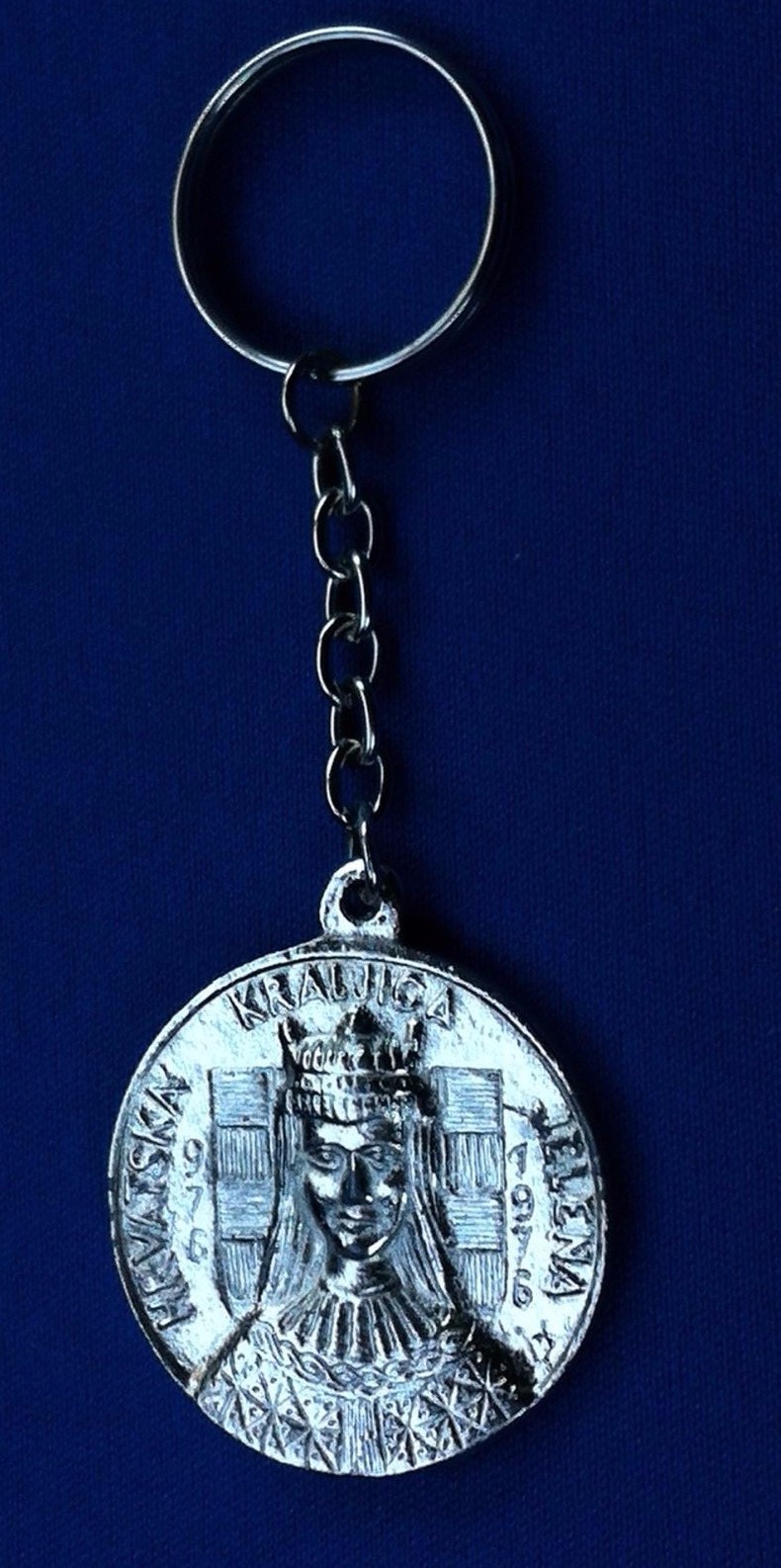 CROATIA HRVATSKA HELENA MATER -SOLIN 976 - 1976 - OLD VINTAGE KEYCHAINS ...