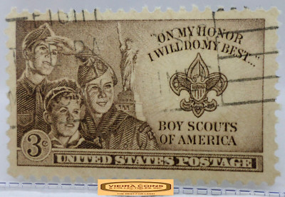 USA Postage Boy Scouts of America 3 Cents Stamp - #S42156NQ | eBay
