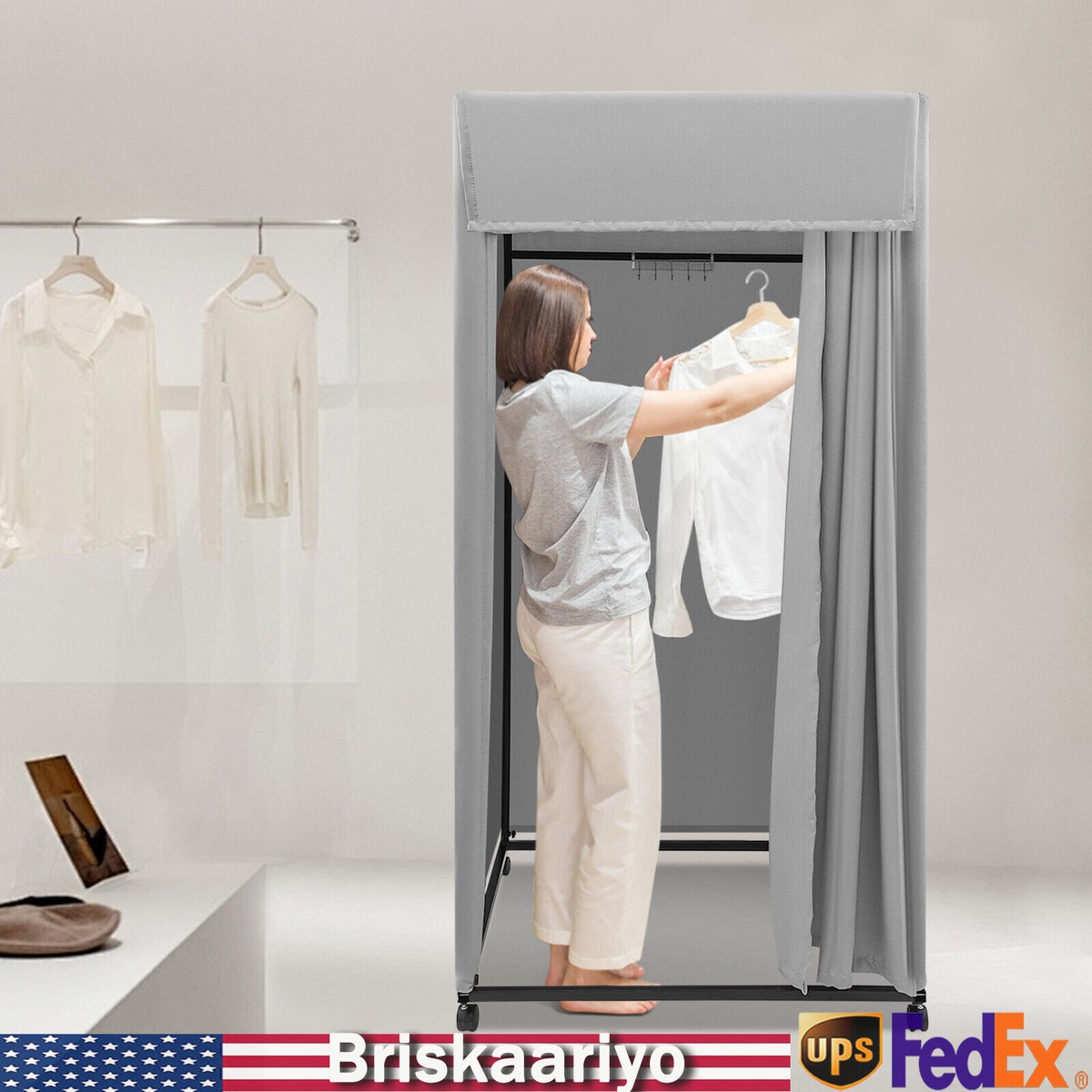 Diy Dressing Room Curtains