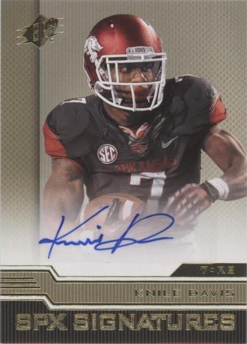 2013 SPx - Signatures Knile Davis #SPX-KD (AU, RC) for sale online | eBay