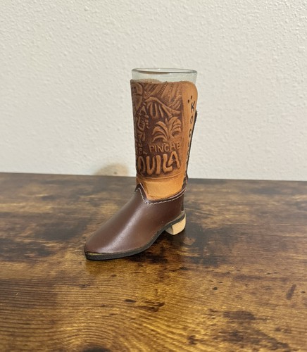 Mexican Leather Mini Boot Tequila Shot | eBay