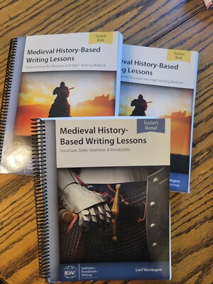 Medieval History-Based Writing Lessons IEW. Teacher's Manual ONLY | eBay