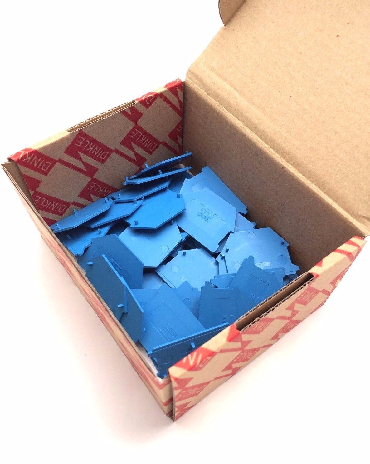 Dinkle Dk4nc-bl DIN Rail Terminal Block End Covers (pack of 100) for ...