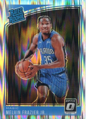 2018-19 PANINI OPTIC SILVER RATED ROOKIE RC SHOCK MELVIN FRAZIER JR ...