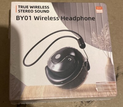 BY01 Wireless Open Ear Headphones Earbuds TWS Black Sphere Air ...