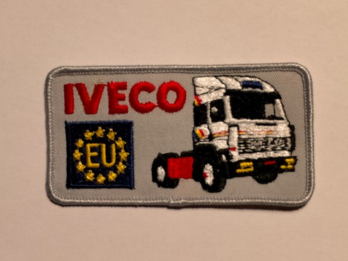 Iveco EU truck vintage patch aufnaher logo car trucking | eBay