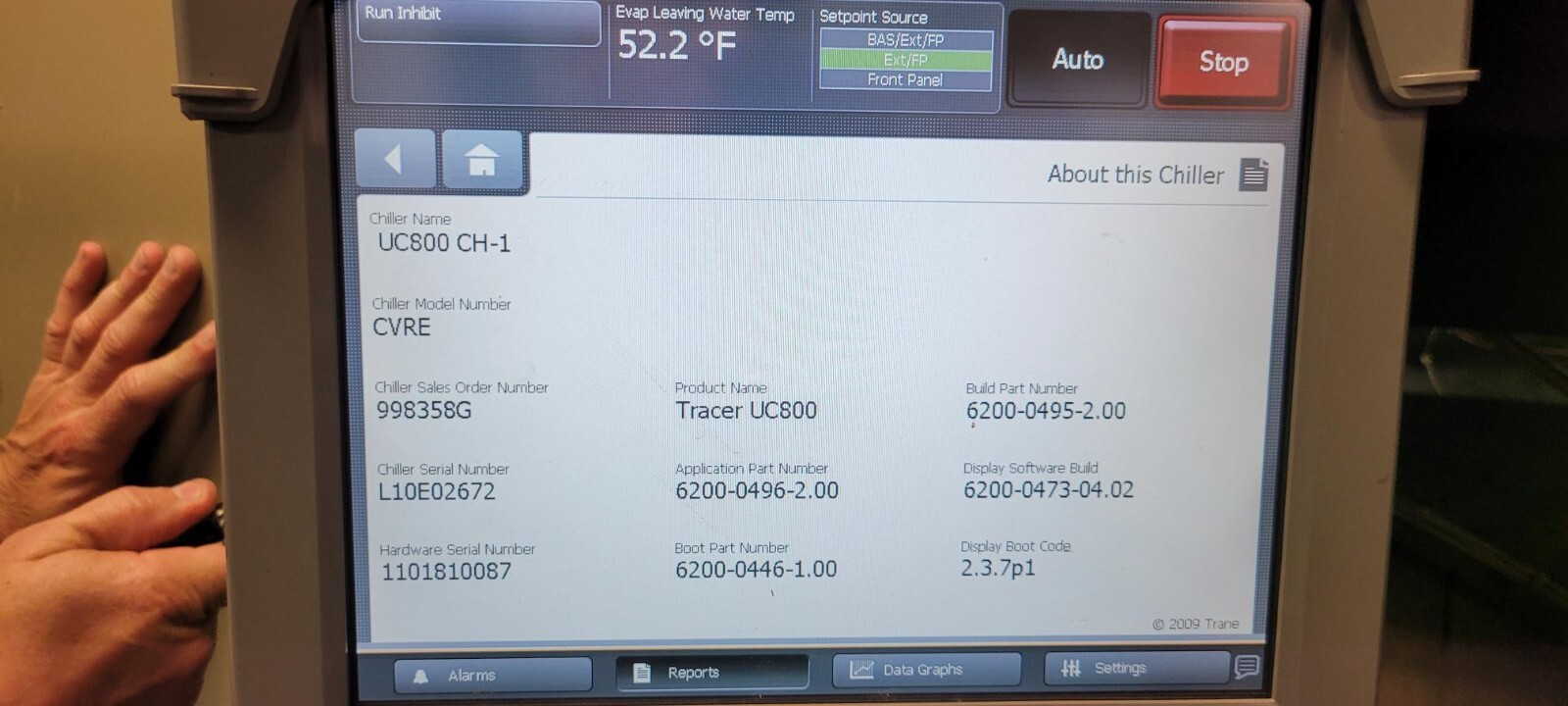 Trane Adaptiview Control Panel Upgrades for water cooled chiller ...