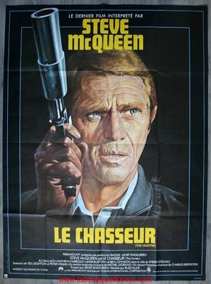 The Hunter Poster Cinema/Movie to Be Sent 160x120 Steve Mcqueen | eBay