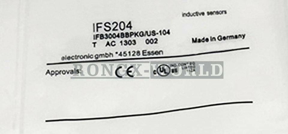 ONE NEW IFM proximity switch IFS204 | eBay