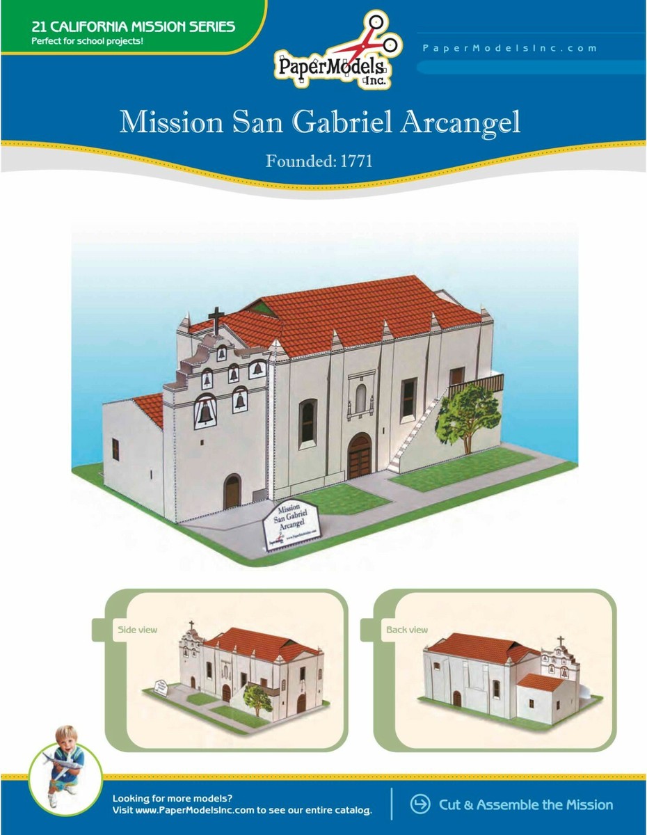 Location Of San Jose California Mission Models