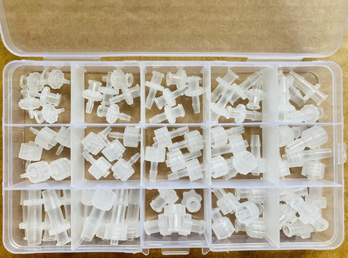 Luer Lock Connector Kit Male/Female, 75 PCS | eBay