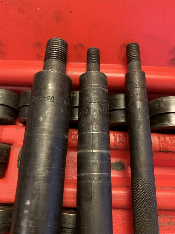 Snap-on Tools USA Heavy Duty Bushing Bushing Driver Set A157C w/ Case ...