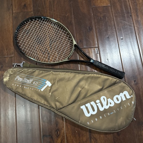Wilson 2.7 Hammer System 110 sq in Tennis Racquet Dual Taper Beam 4 1/2 ...