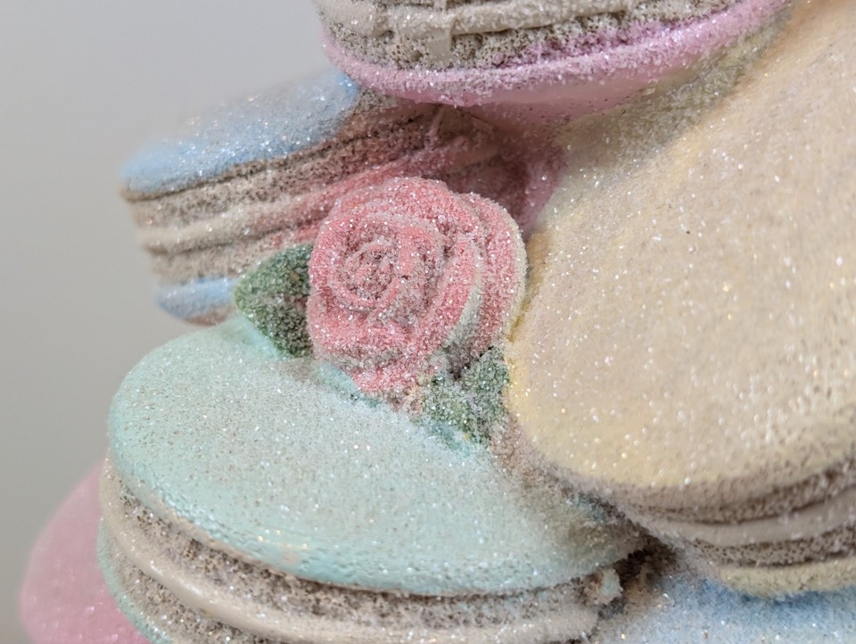 SWEET TREATS Pastel Macarons Tree On Pedestal. Spring, Wedding, Decor ...