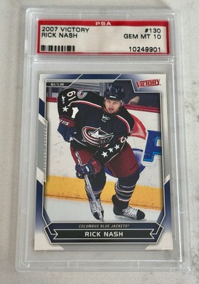 2007 Upper Deck Victory Rick Nash #130 PSA 10 Pop 2 | eBay