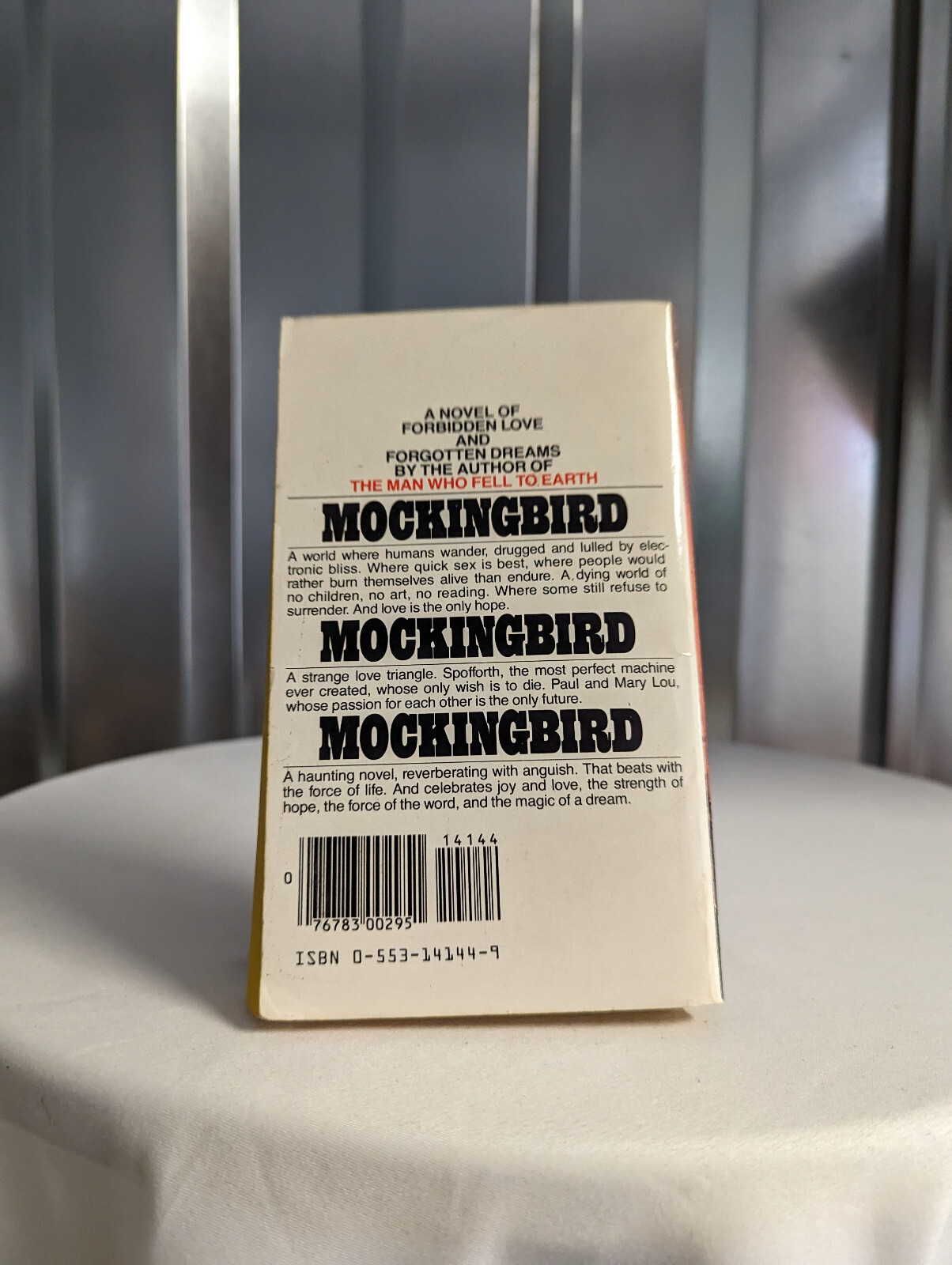 Mockingbird by Walter Tevis - Science Fiction Bantam Paperback - Sci-fi ...
