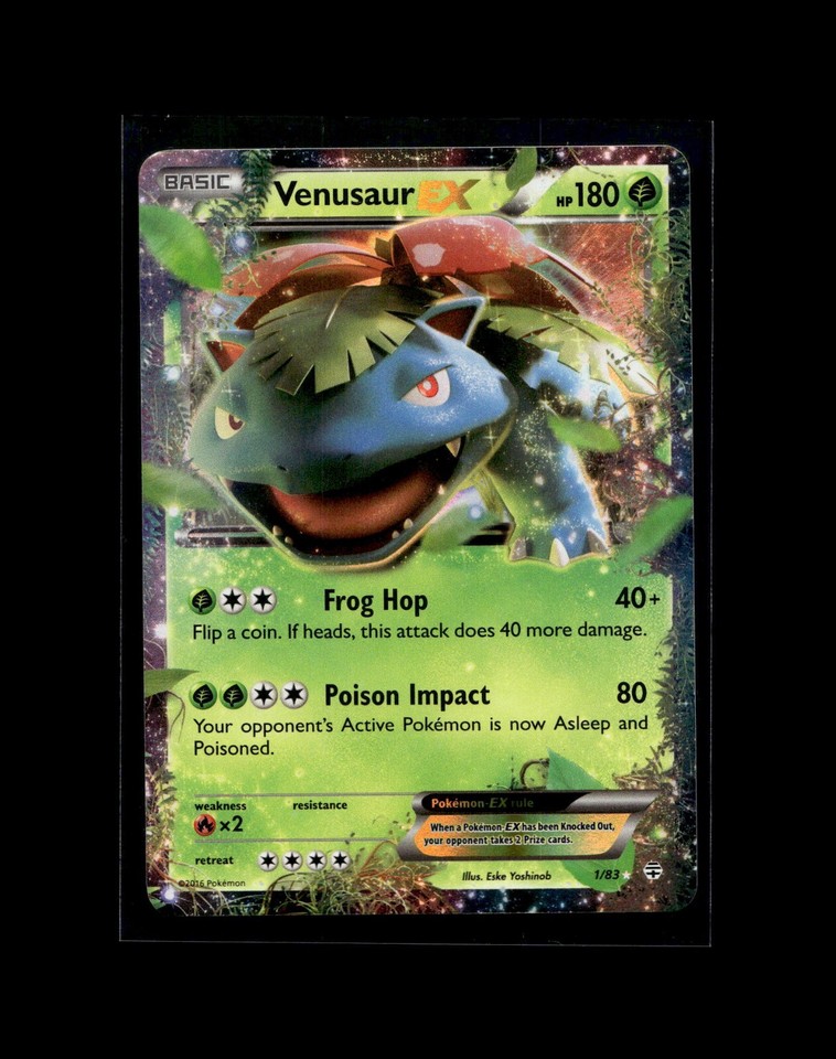 Bulbasaur Ivysaur Venusaur Pokemon Card! Holo/Reverse Holo EX VMAX Rare ...