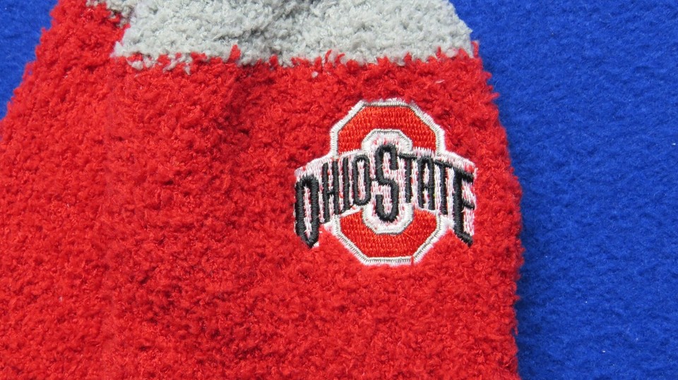 OHIO STATE BUCKEYES WOMEN'S ANKLE FUZZY SLEEP SOCKS MEDIUM | eBay