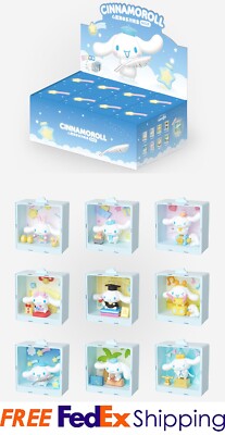 SANRIO Characters Cinnamoroll Figure Blind Box 8pcs Set No Duplication ...