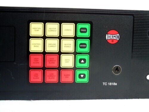 VGC THERMON TC 1818A HEAT TRACING CONTROLLER MONITOR TRACENET PROCESS ...