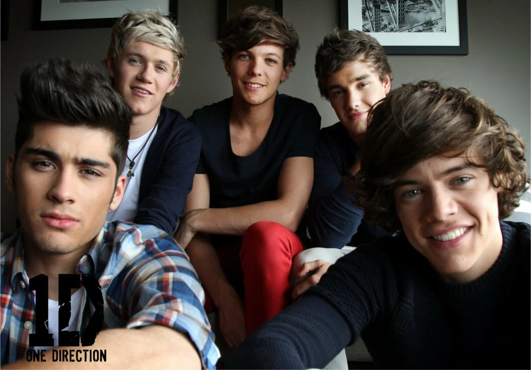 One Direction Group Pop Art