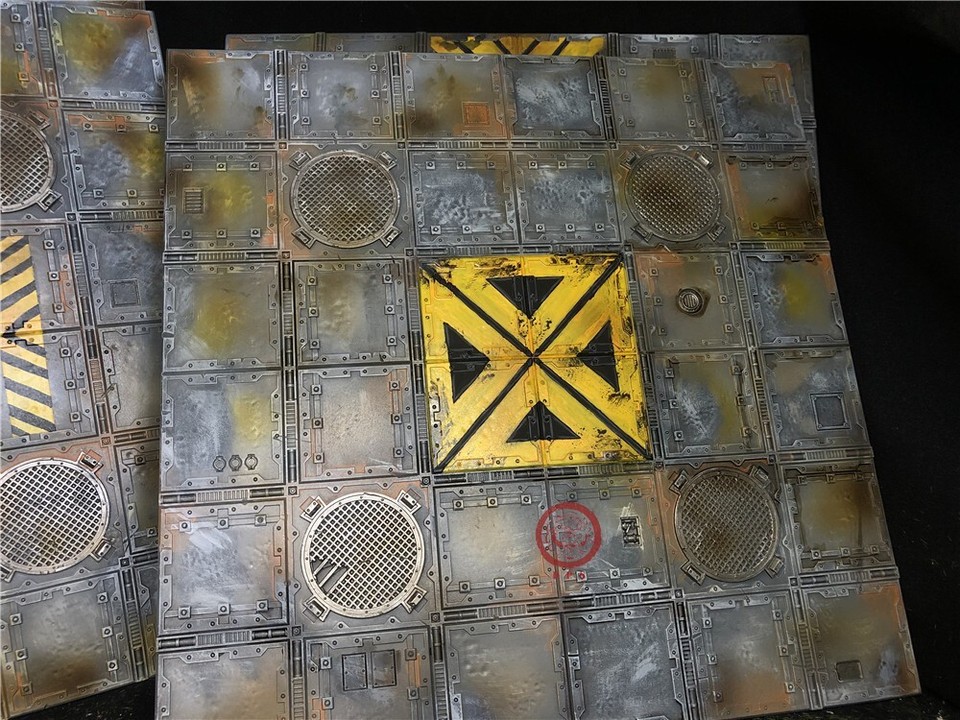 Boxed Games DPS painted Necromunda Zone Mortalis: Floor Tile Set SK2869 ...