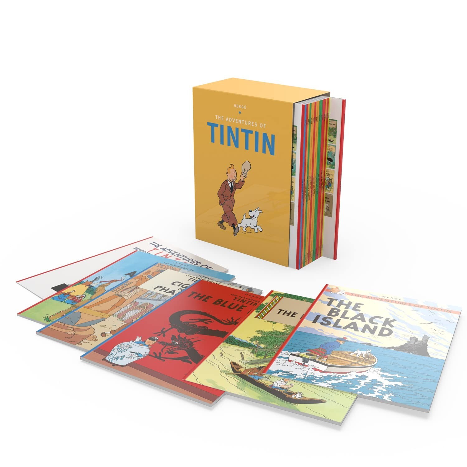 The Adventures of Tintin Complete 23 Books Collection Box Set by Herge ...
