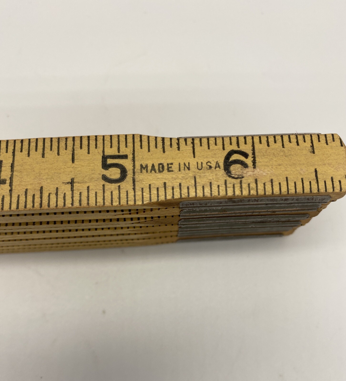 Oxwall Wooden Folding Tape Measure Extension Jointed Ruler Made In USA ...