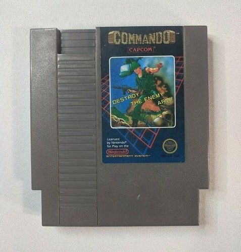 Commando 5 Screw Nintendo NES Authentic OEM Game Cartridge Only ...