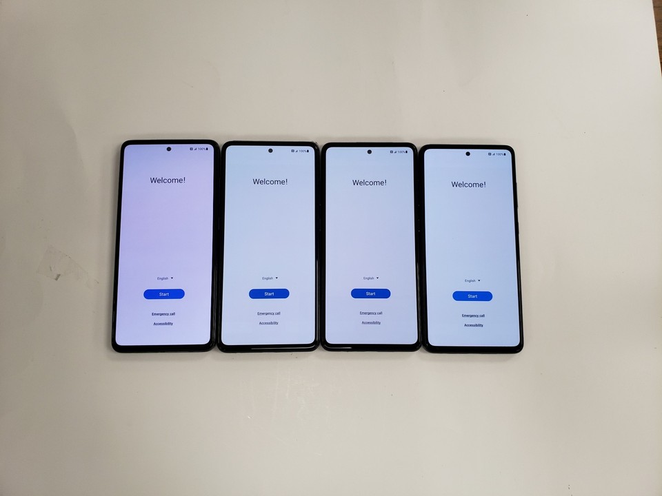 Lot of 4 Samsung Galaxy A52 5G SM-A526U 128GB Black AT&T Only*Read** | eBay