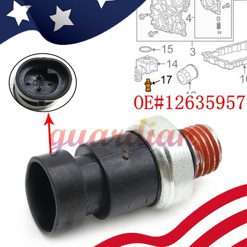 Oil Pressure Switch Sensor 12635957 For Buick Chevrolet Hummer GMC ...