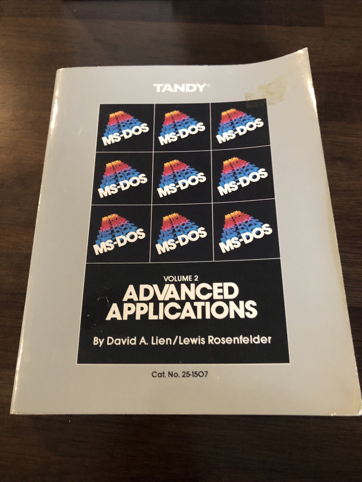 Tandy MS-DOS Volume 2 Advance Applications 2nd Edition By David A. Lien ...