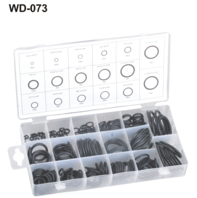 Assorted O Ring Set - 222pc - 17 Sizes - Assortment - Rubber Seals ...