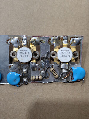 2PCS 2SK317 RF MOS FET UHF Power Amplifier | eBay