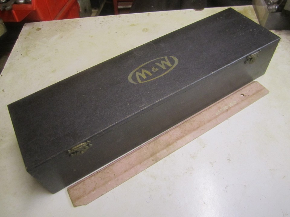 MOORE & WRIGHT NO 405 HARDENED SCRIBING BLOCK UNIVERSAL SURFACE GAUGE ...