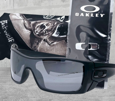 Oakley BATWOLF black ink/black iridium POLARIZED OO9101-35 sunglasses ...