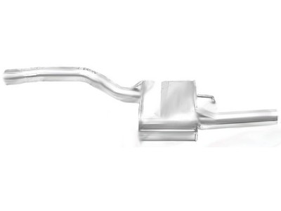 Rear Muffler For 2000-2004 Ford Focus Sedan 2.0L 4 Cyl 2002 2003 2001 ...