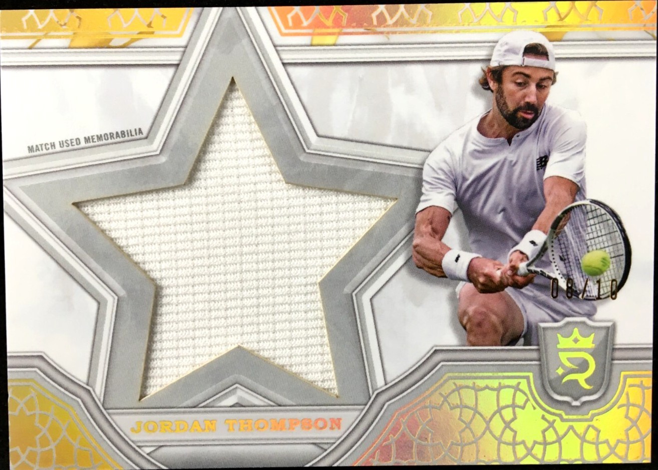 2024 Topps Royalty - Star Relics Jordan Thompson #SRR-JT Gold /10 (MEM ...