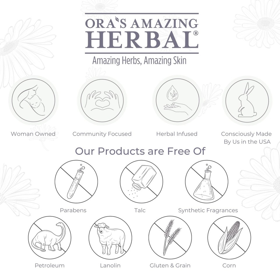 Natural Talc Free Powder, Body Powder for Women, Blissful Earth Scent ...