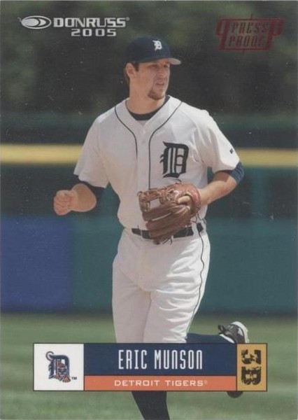 2005 Donruss - Red Press Proof #183 Eric Munson /200 for sale online | eBay