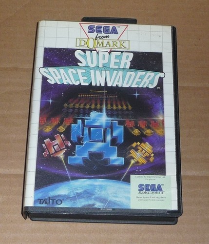 Super Space Invaders Sega Master System Game Complete with booklet | eBay