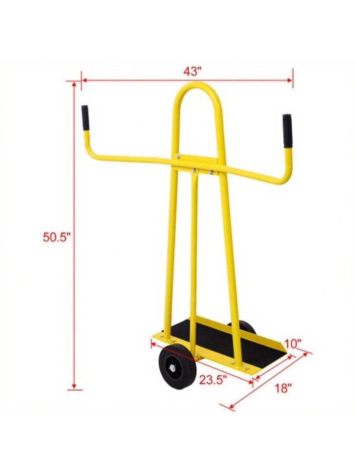 STEEL PANEL CART, Drywall Sheet Cart & Panel Dolly 750lbs Panel Service ...