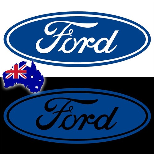Ford windscreen vinyl cut sticker decal CAR ute 4x4 - 150mm x 57mm ...