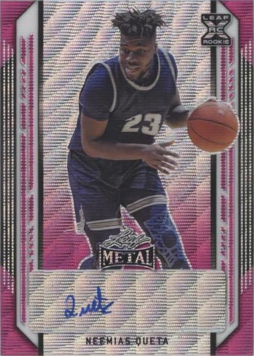 2021-22 Leaf Metal - Neemias Queta #BA-NQ1 Purple Crystals /20 (AU, RC ...