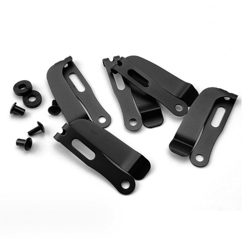 Stainless Steel Belt Clip K Sheath Grip Clips for KYDEX IWB Leather ...