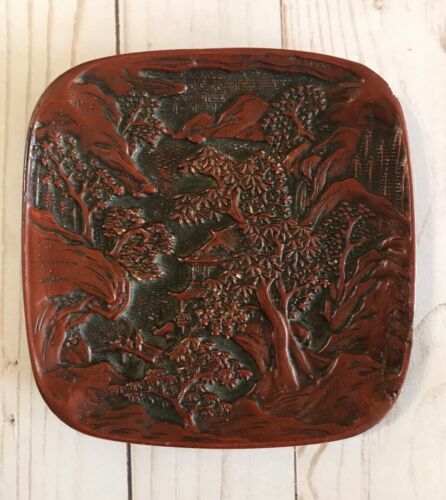 Red Antique Chinese Plates for sale | eBay